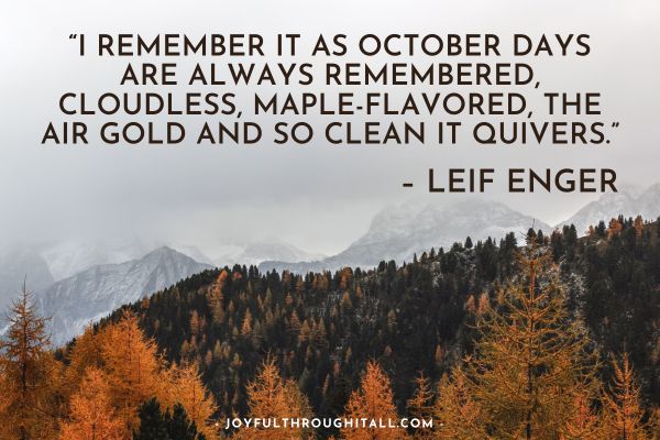 100 Positive Quotes for October and Fall Inspiration